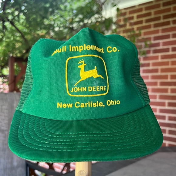 Accessories | Vintage Snapback Trucker Hat Cap John Deere Stull ...